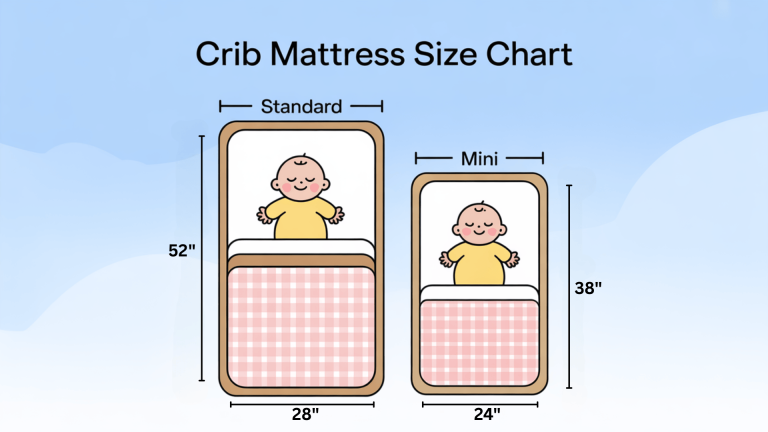 Crib Mattress Dimensions Every Parent Must Know - Comma Home