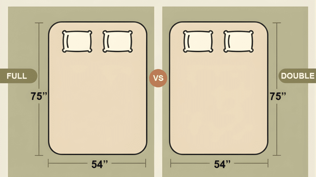 Double vs. Full Bed: What to Know - Comma Home